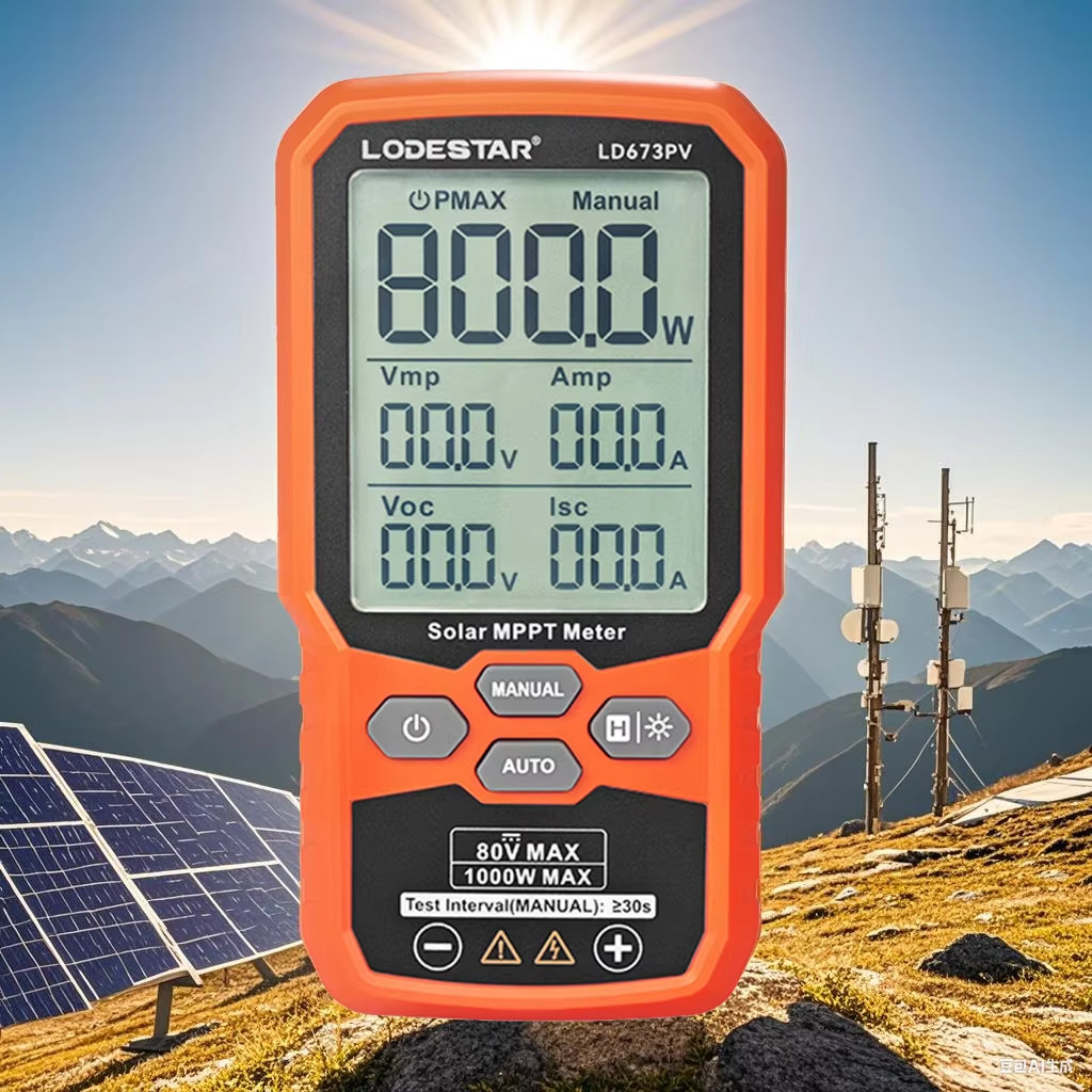 LD673PV Solar MPPT Meter 1000W PV Module Maximum Power Tester Open ...