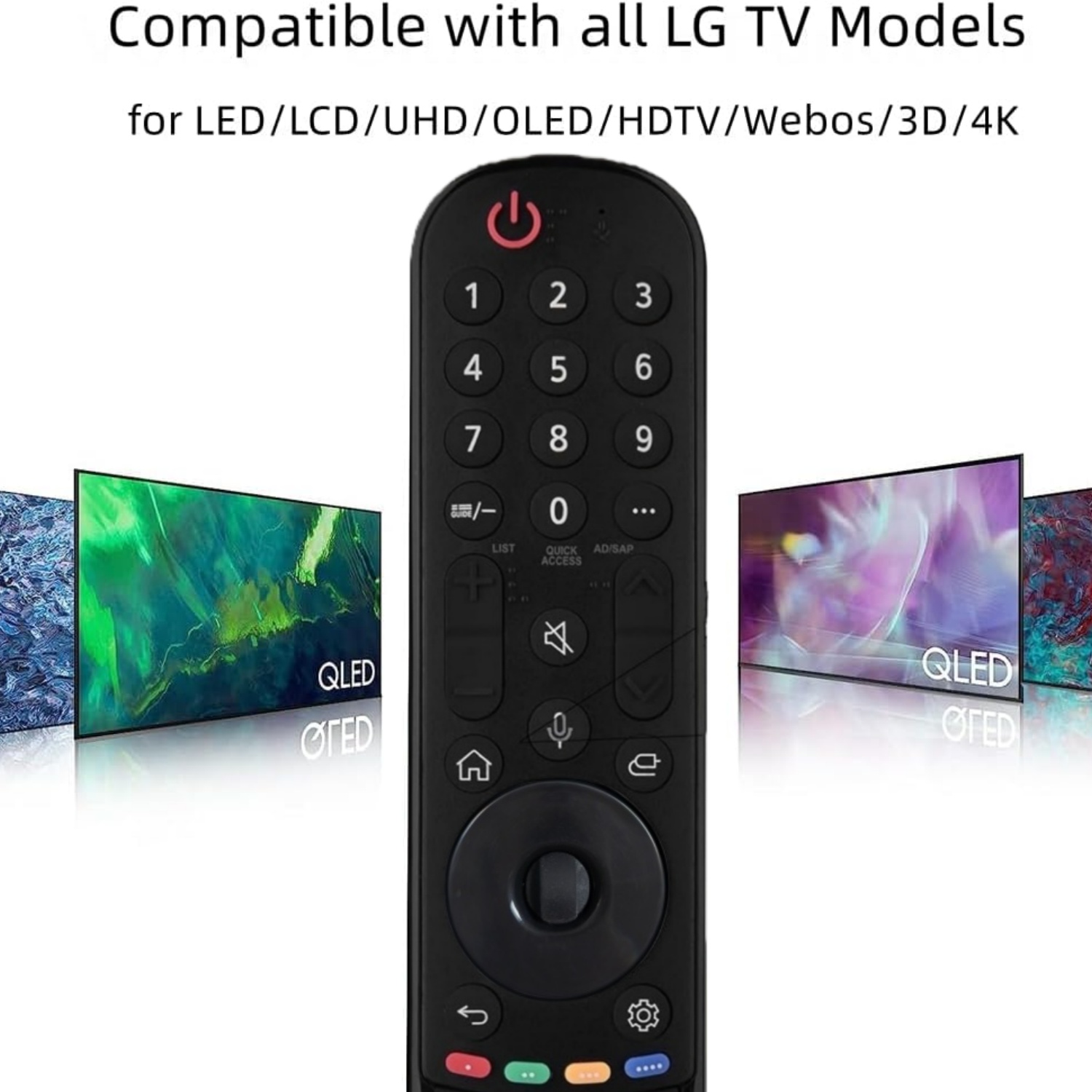 Remote Control for LG TV, Compatible with 2019-2023 Models, Magic ...