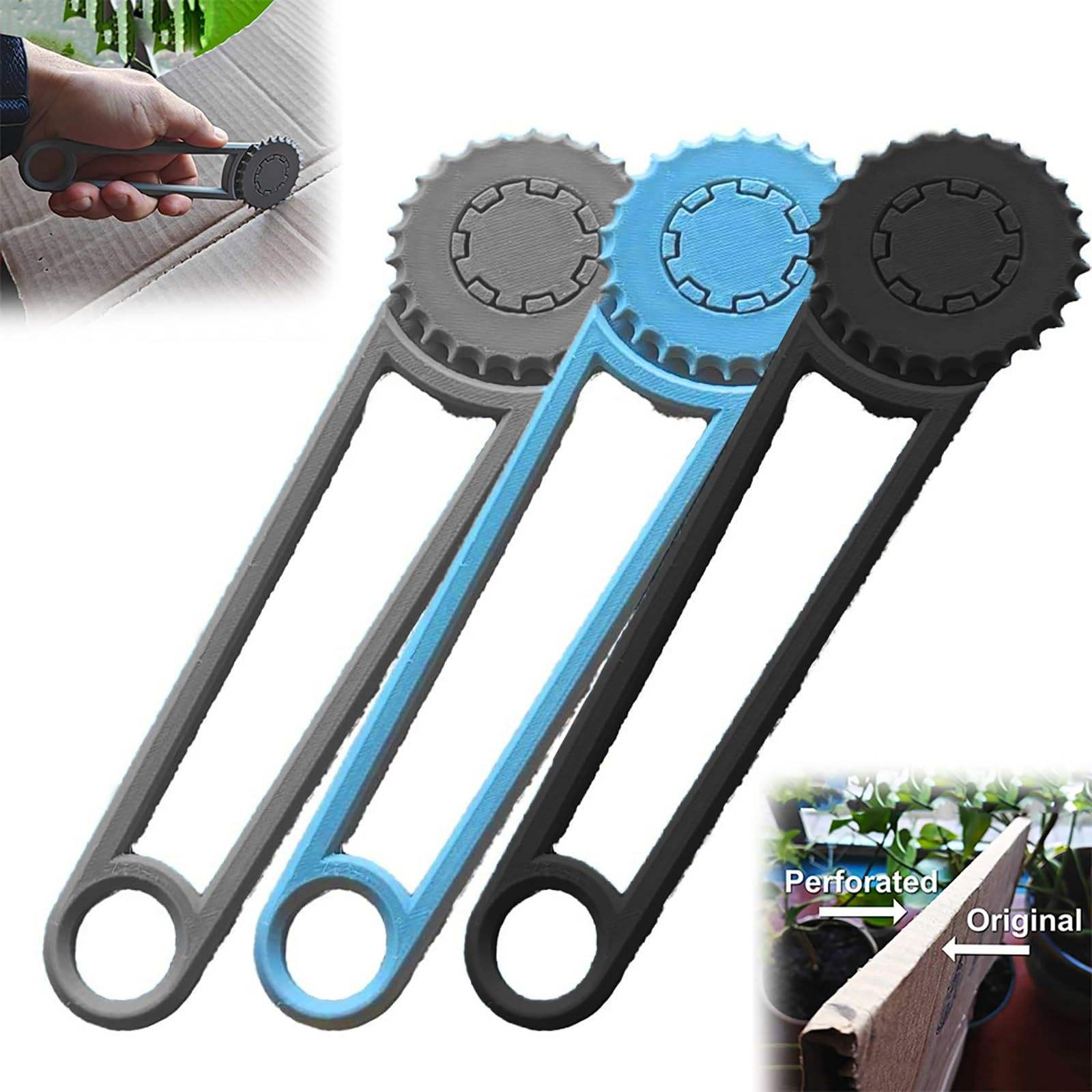 Manual DIY Cardboard & Paperboard Box Punch Hole Puncher Hand Tool ...