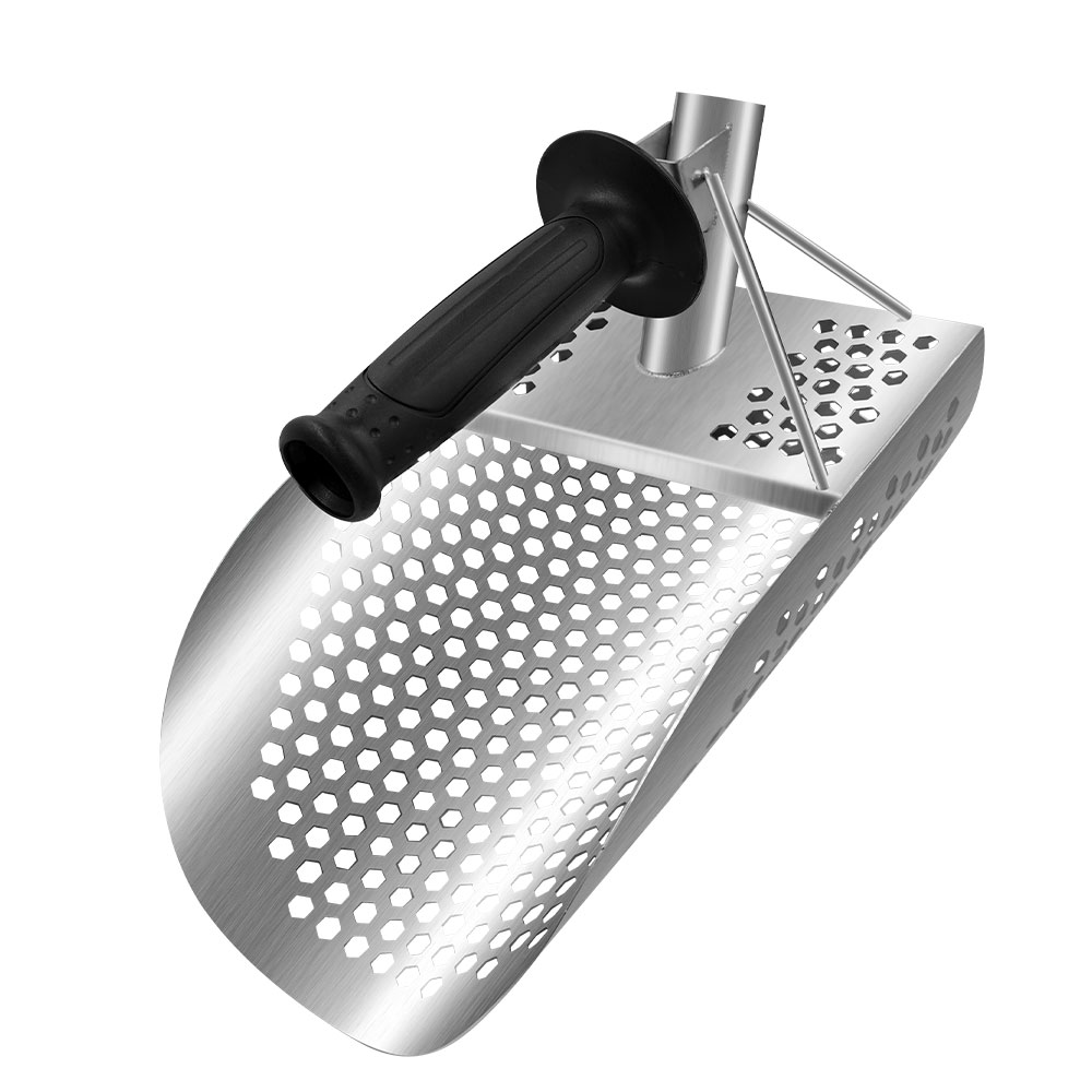 Metal Detecting Shovel Sand Scoop Sifter Metal Scoop Stainless Steel ...
