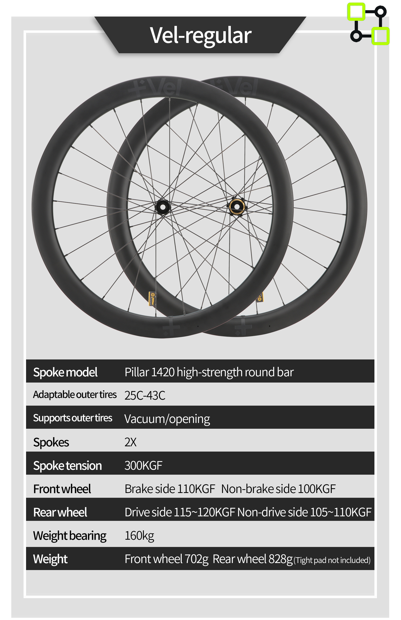 MEROCA VEL Carbon Fiber Wheelset 700C Road Bike Tubeless Disc Brake 36T ...