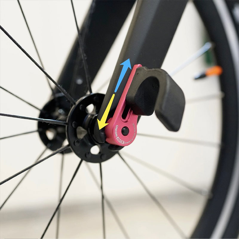 Union Jack Bike Hub Hook Titanium Fork Hook E Type Use For Brompton ...