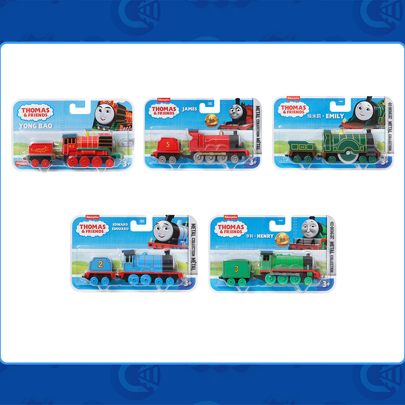 Thomas & Friends TrackMaste Hand-Pushed Zinc Alloy Toy Train ...