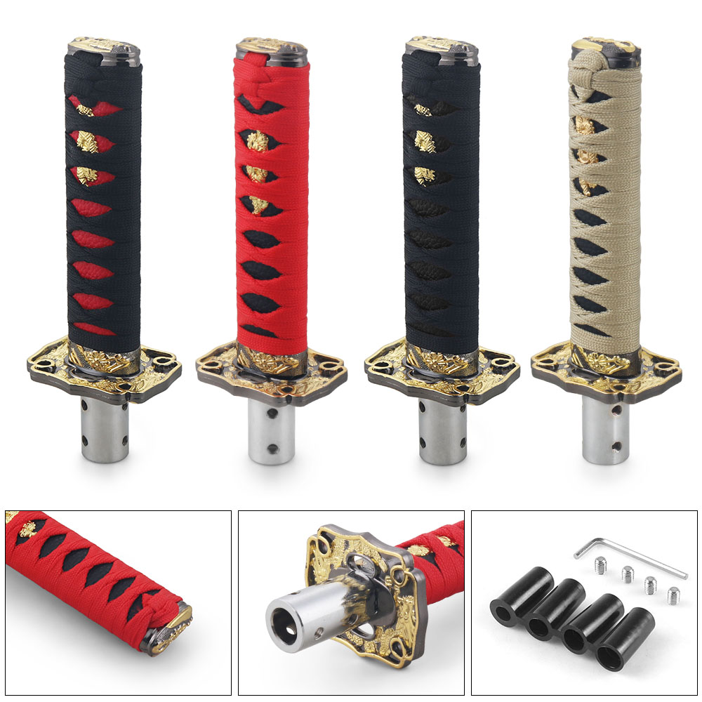 150MM/200MM/260MM JDM Katana Samurai Handle Shift Knob Shifter With ...