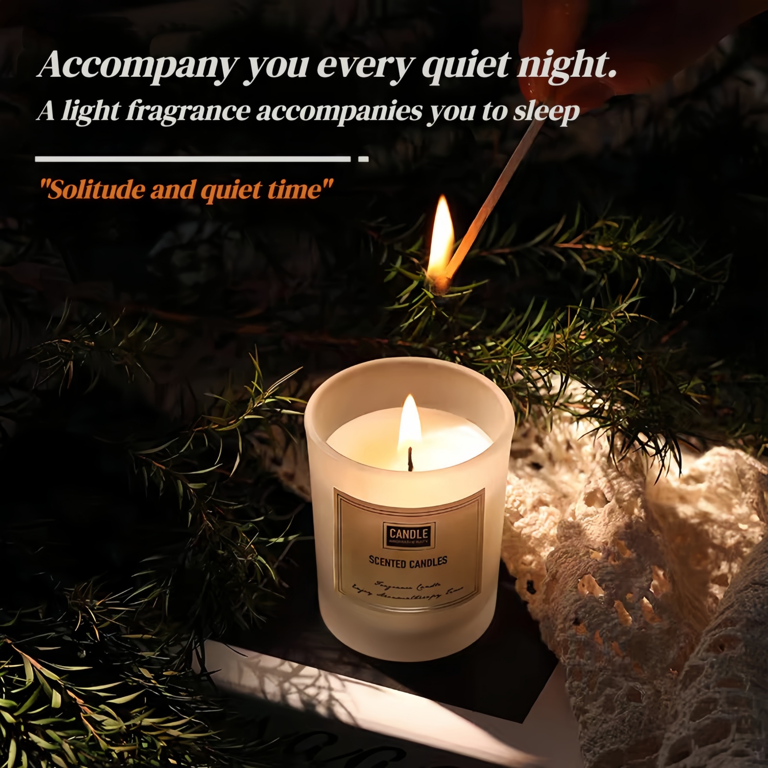 120g Scented Candle Home Fragrance Decoration With Box Gift Set for ...