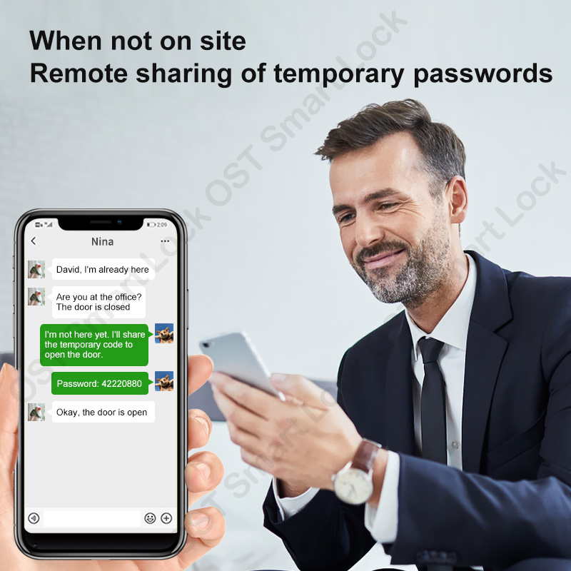 Tuya Smart Sliding Door Lock With Doorbell Fingerprint Electronic ...