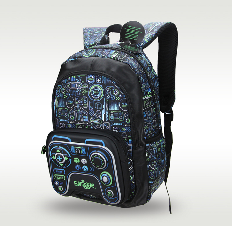 Children's Game Console Handle Schoolbag Boys Pupils Waterproof ...