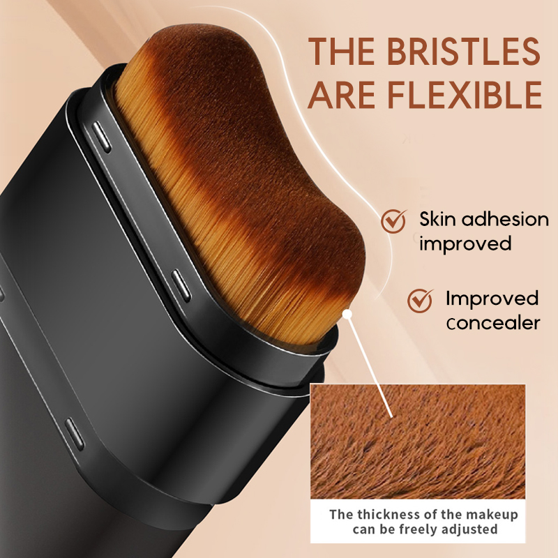 Eraser with brush, foundation make-up stick, liquid lighting base ...