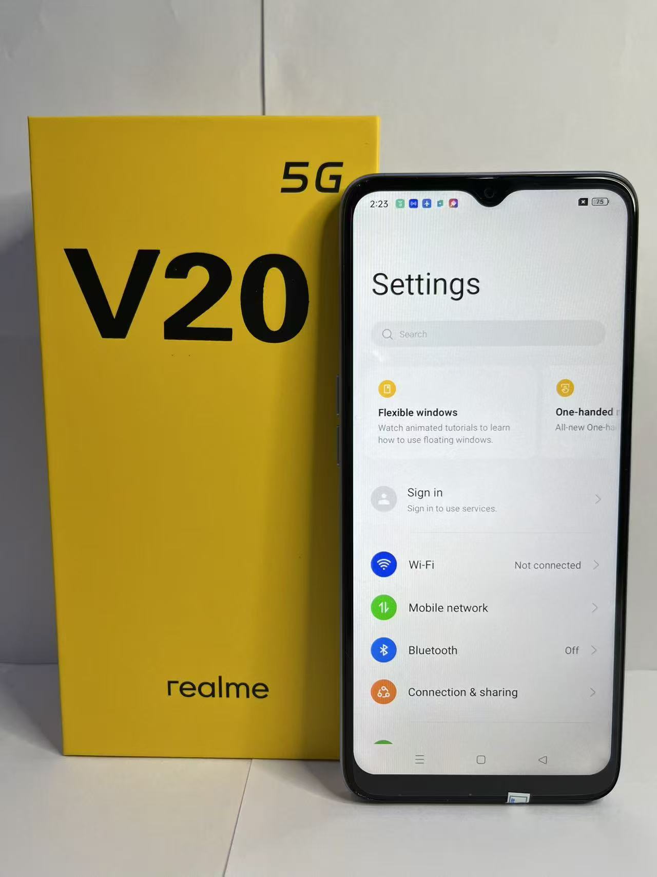 Smartphone Reamle V20 8+256GB storage 5000mAh capacity Android ...