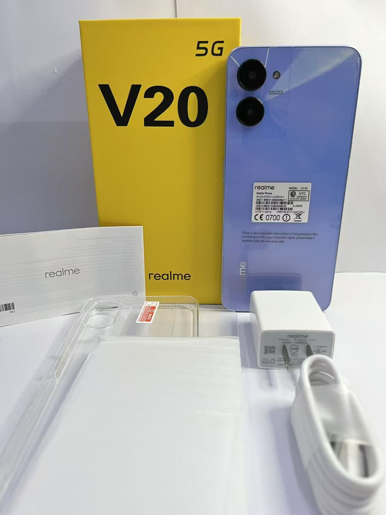 Smartphone Reamle V20 8+256GB storage 5000mAh capacity Android ...