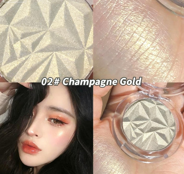 Monochrome Highlighting Diamond Highlighter Powder Face Brightening ...
