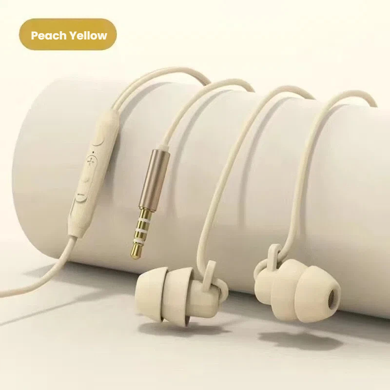 Sleep Noise Cancelling Wired Earphones 3.5mm/Type-C ASMR Dual Earbud ...
