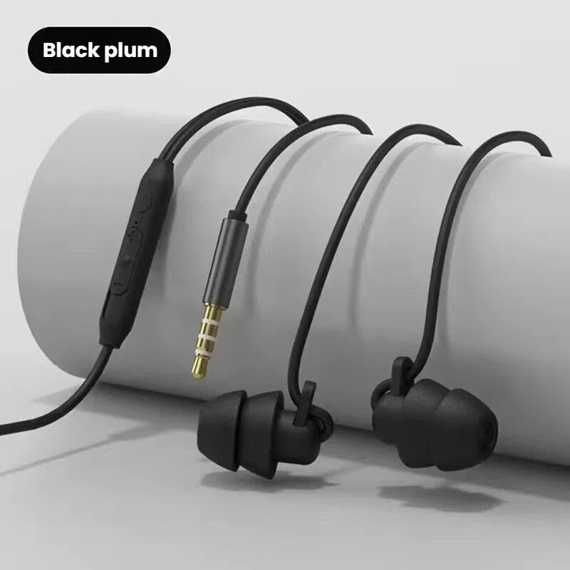 Sleep Noise Cancelling Wired Earphones 3.5mm/Type-C ASMR Dual Earbud ...