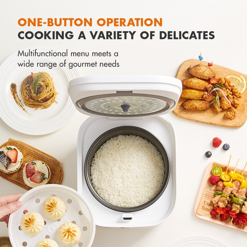 [Bundle] Gaabor 1L Rice Cooker 24H Setup 8 Menu + 2L Air Fryer High ...