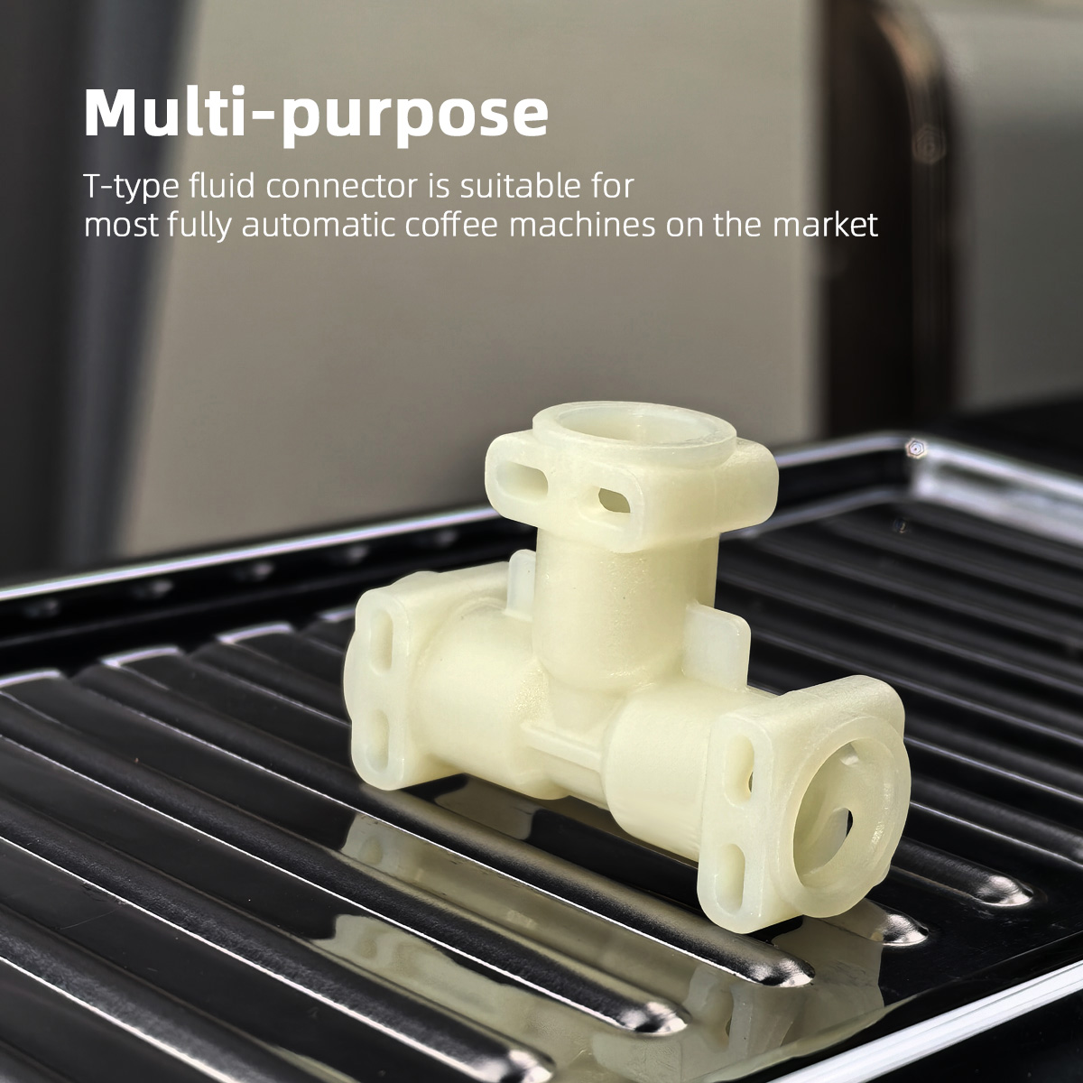 T-Type 3-Way Hose Connector Liquid Adapter for Jura Coffee Machine ...