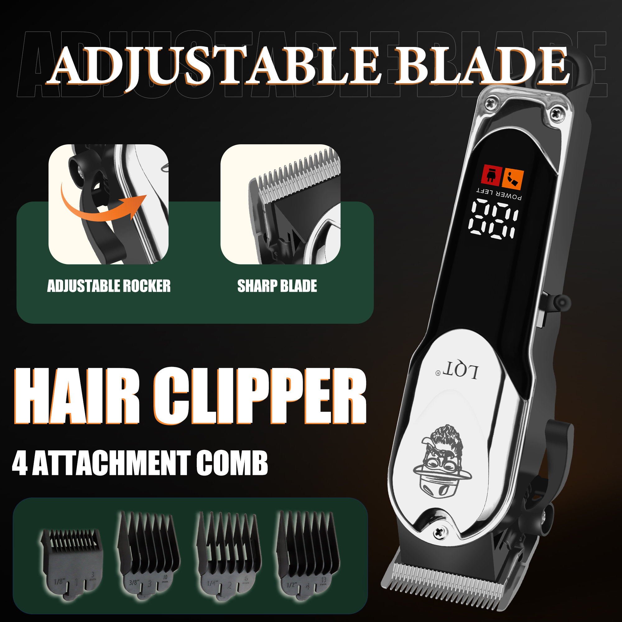 LQT Electric Hairdressing set/Men's Professional beauty and hair care ...
