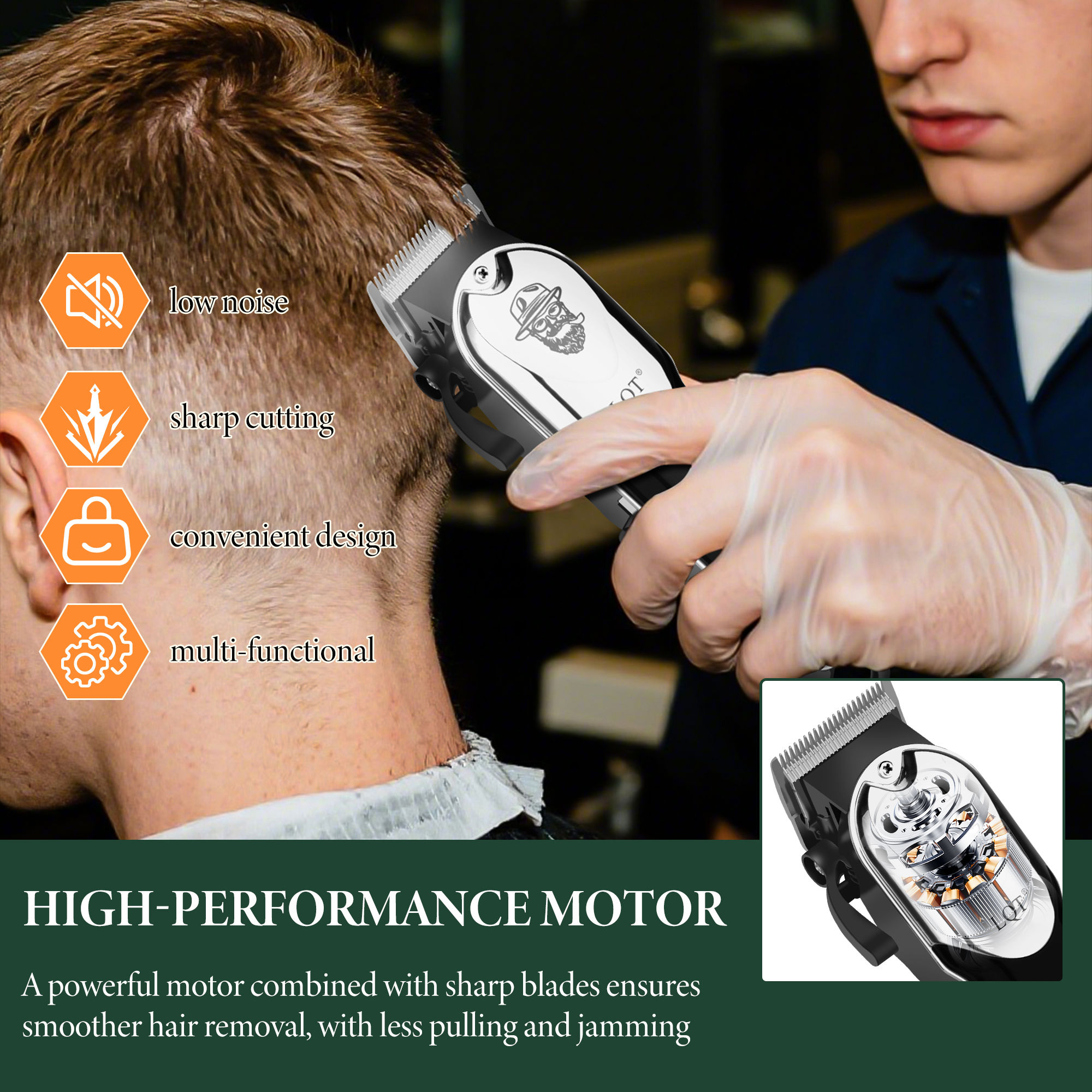 LQT Electric Hairdressing set/Men's Professional beauty and hair care ...
