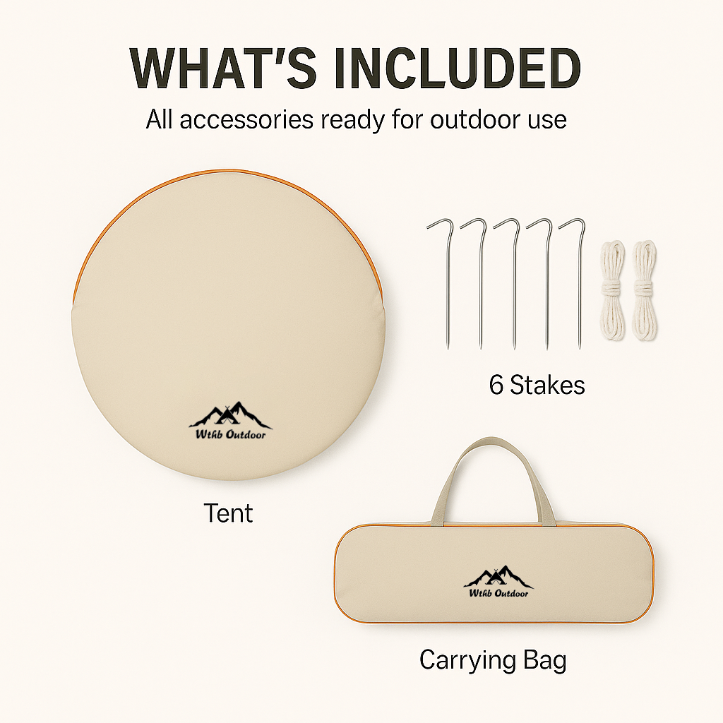 WTHB Outdoor Camping tent Pop Up Tent water proof and Automatic Quick ...