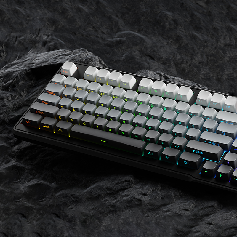 IQUNIX ZK-V102 Three models Better quality RGB mechanical feel keyboard ...