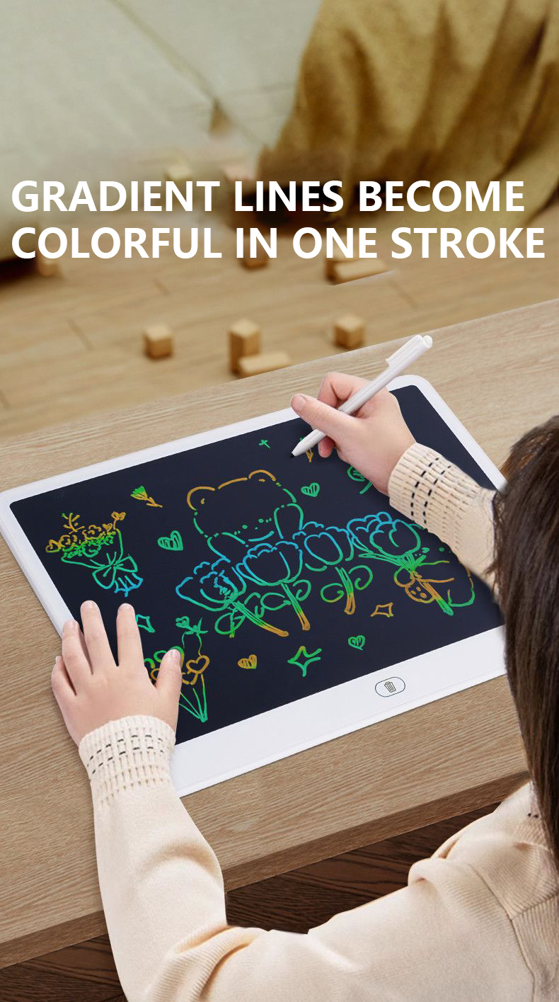 NIKO LCD Writing Tablet For Kids Colorful Writing Board Digital Drawing ...