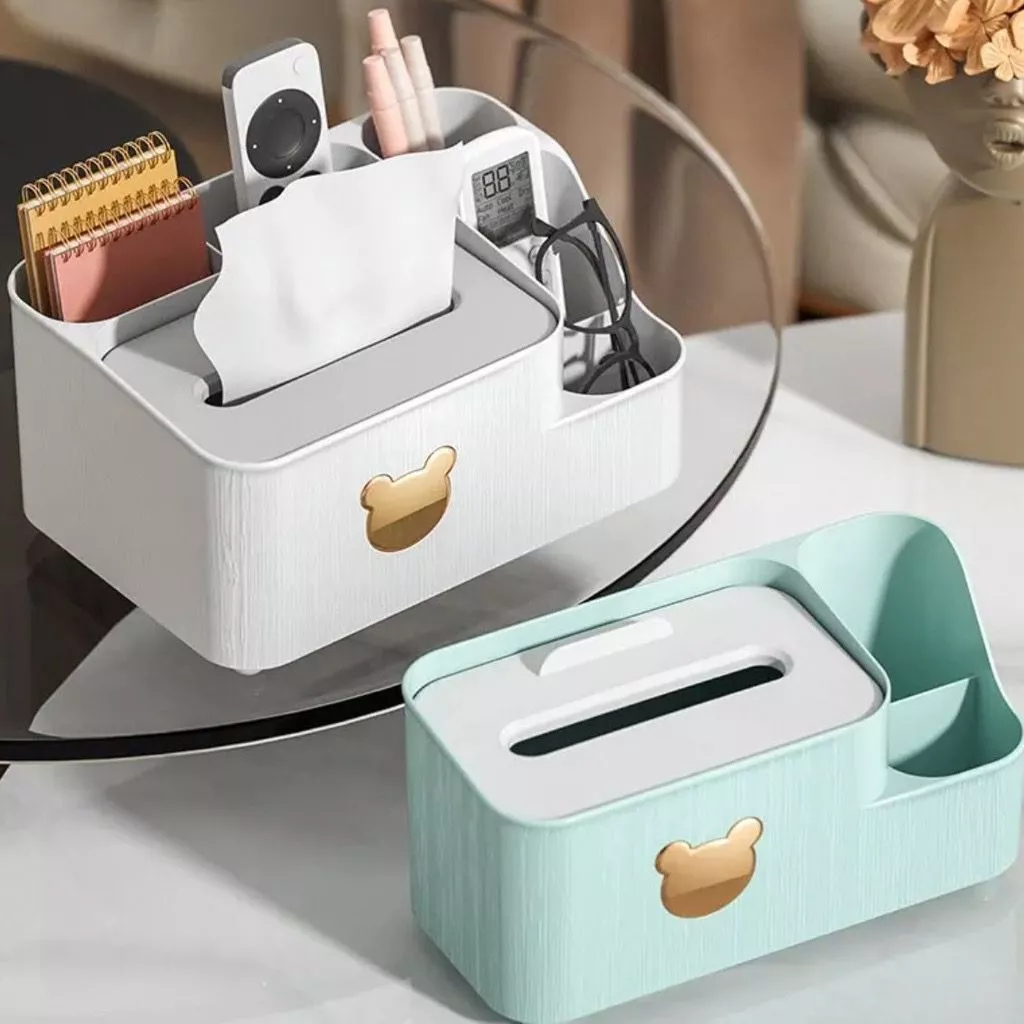 Multi functiona Tissue Dispenser Box Toilet Storage Rack Skincare ...