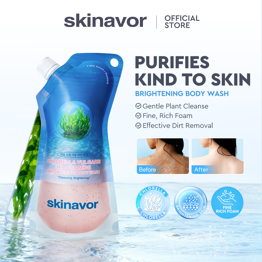 skinavor Niacinamide Trio Cleansing & Exfoliating & Moisturizing Set ...