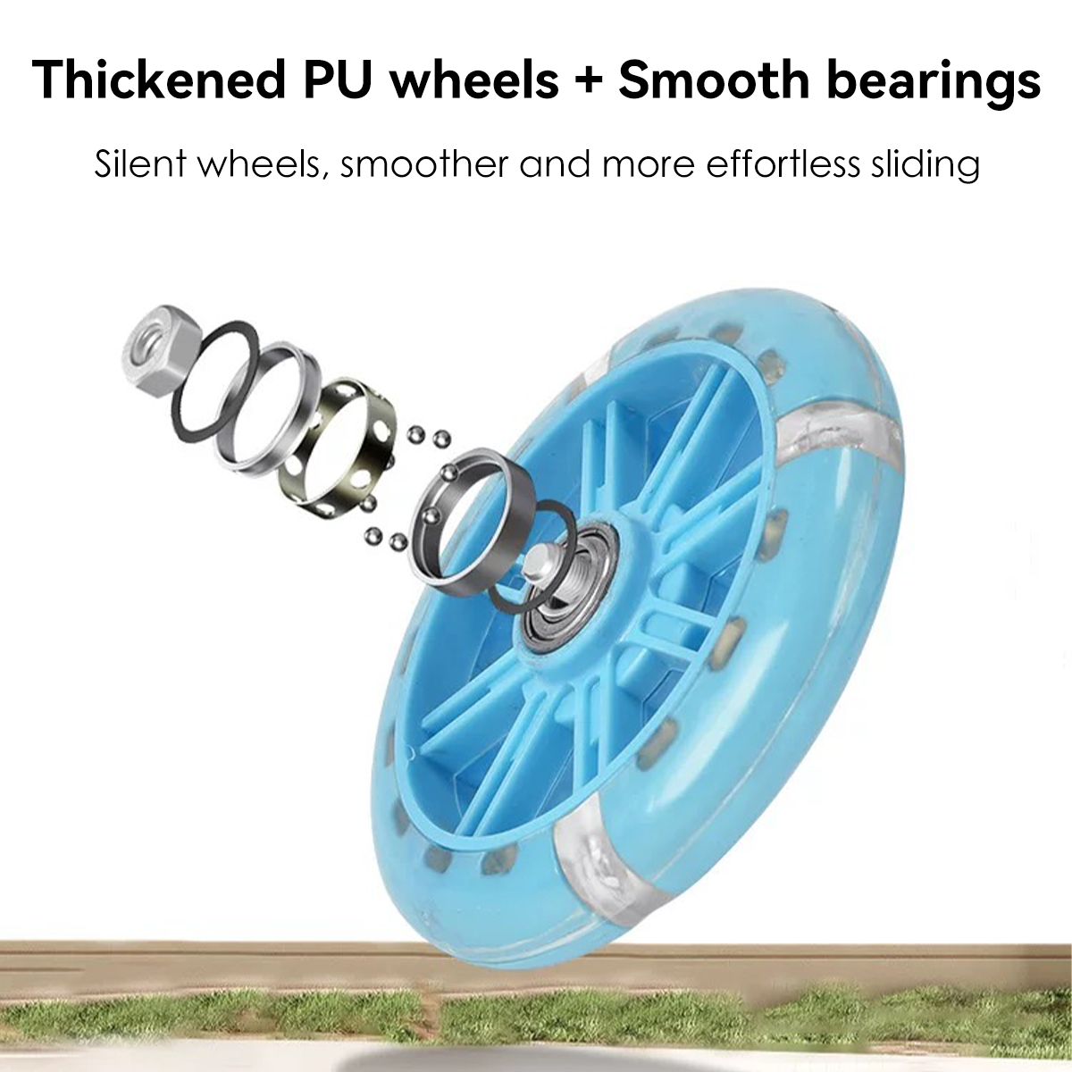 High Quality Flash Wheels Scooter Kids Adjustable Handlebar Outdoor ...