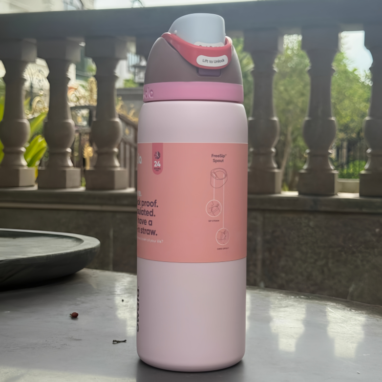 Owala FreeSip Sports Bottle 24oz/32oz - Stainless Steel, 24H Ice ...
