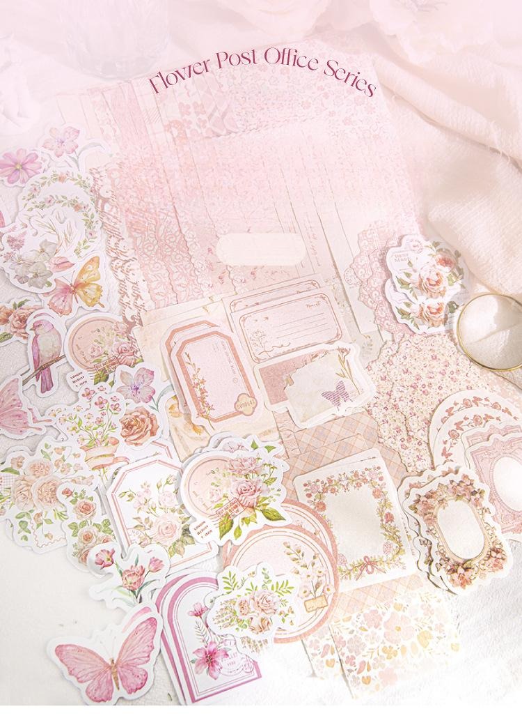Mr. Paper Vintage Mixed Media Embellishment Kit 100pcs LaserCut Lace ...