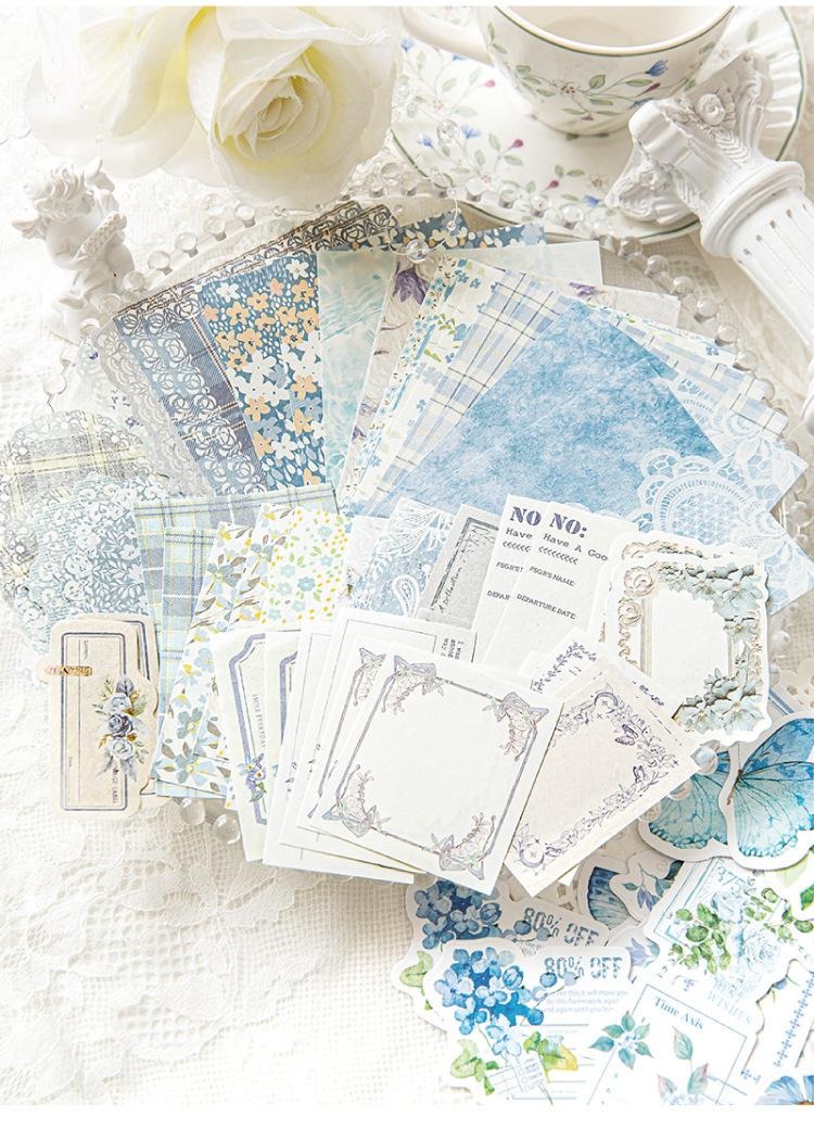 Mr. Paper Vintage Mixed Media Embellishment Kit 100pcs LaserCut Lace ...
