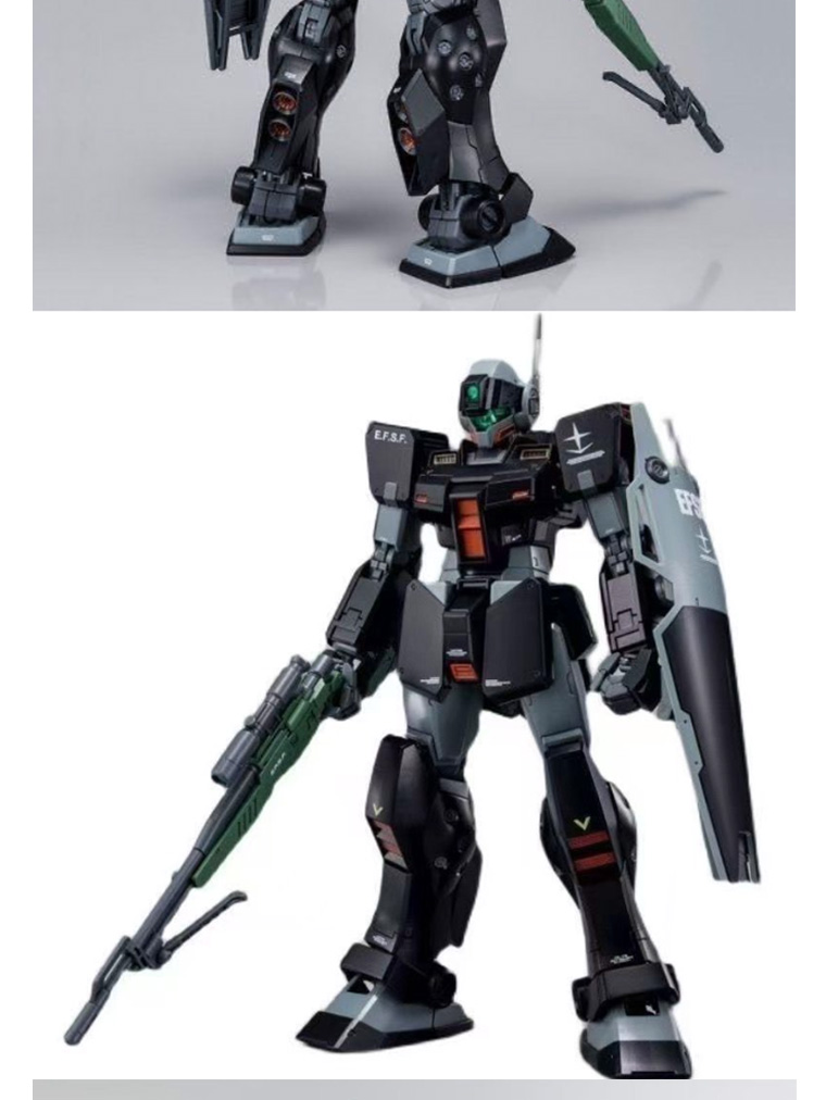 JM model RGM-79SP 1/100 JM model JM-02 Sniper Sniper Jim 2.0 Black ...