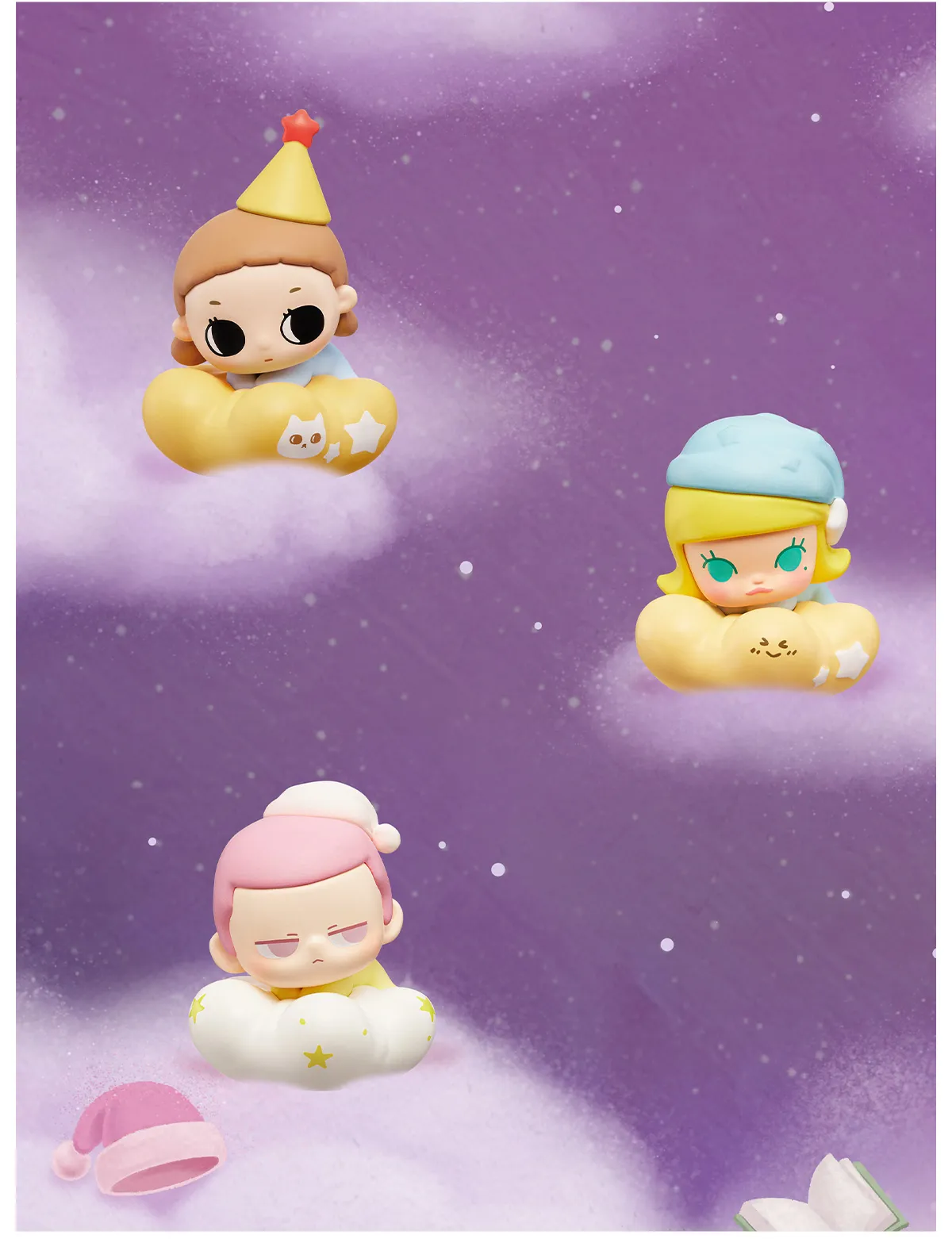POPMART POP BEAN Goodnight Night Sky Series Blind Box (1 PC Per Pack ...