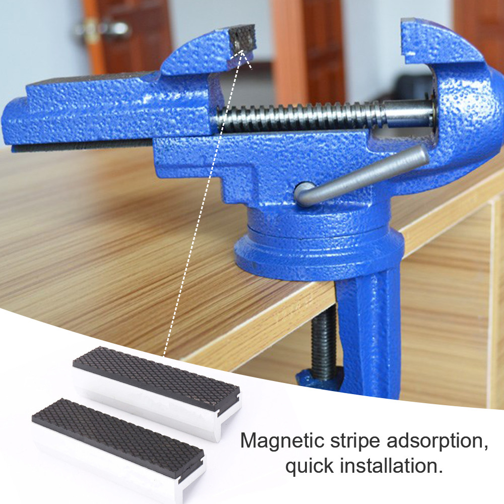 ⭐️COD/IN STOCK⭐️5-Inch 125mm Bench Vise Nylon Protective Strip/Magnetic ...