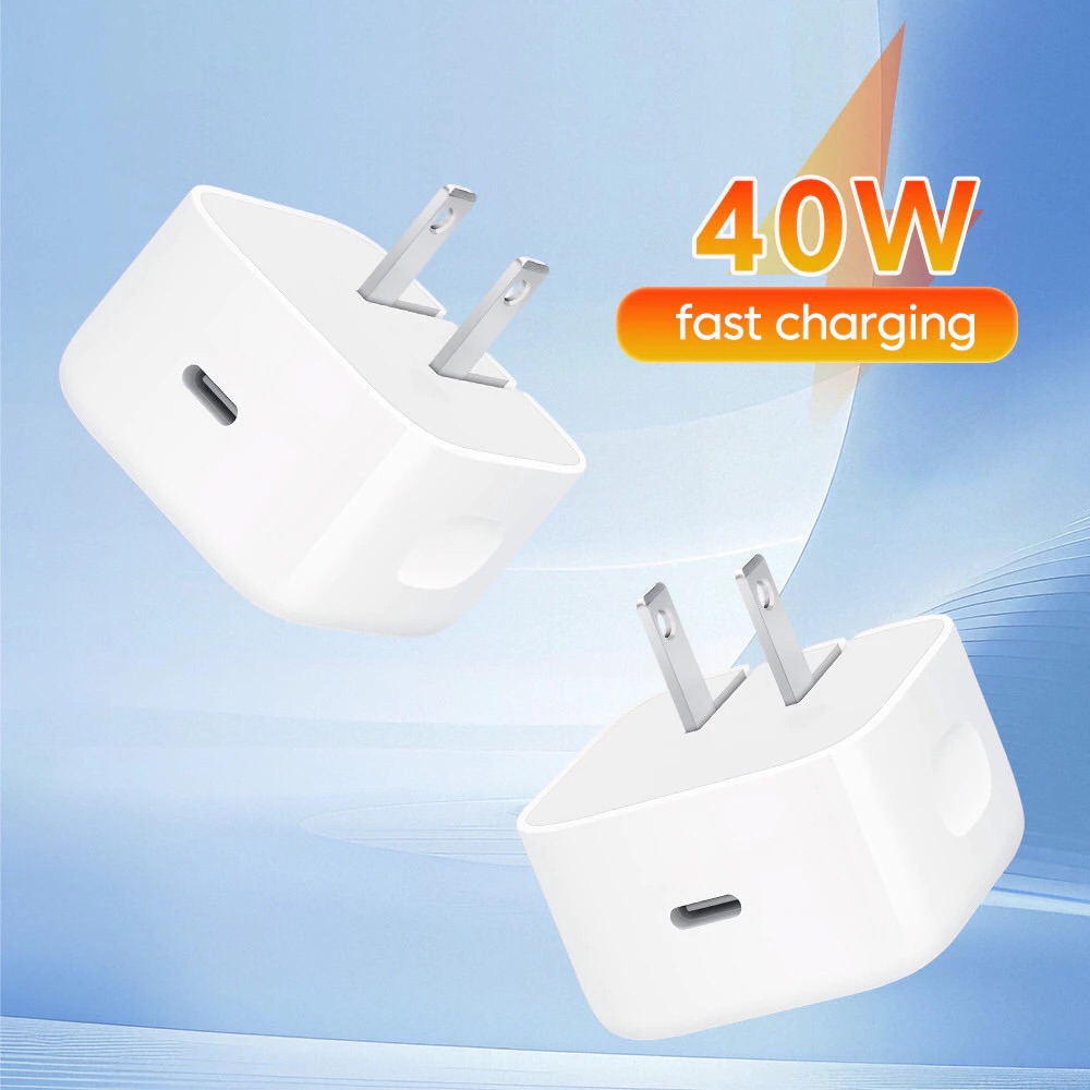 40W Fast Charger USB C PD Fast Charging Adapter for 17 16 15 14 13 12 ...