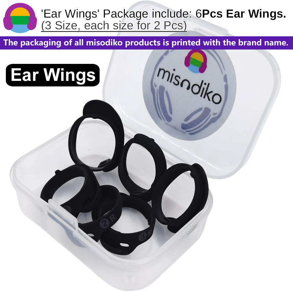 misodiko Silicone Eartips Ear Wings Replacement for Bose QuietComfort ...