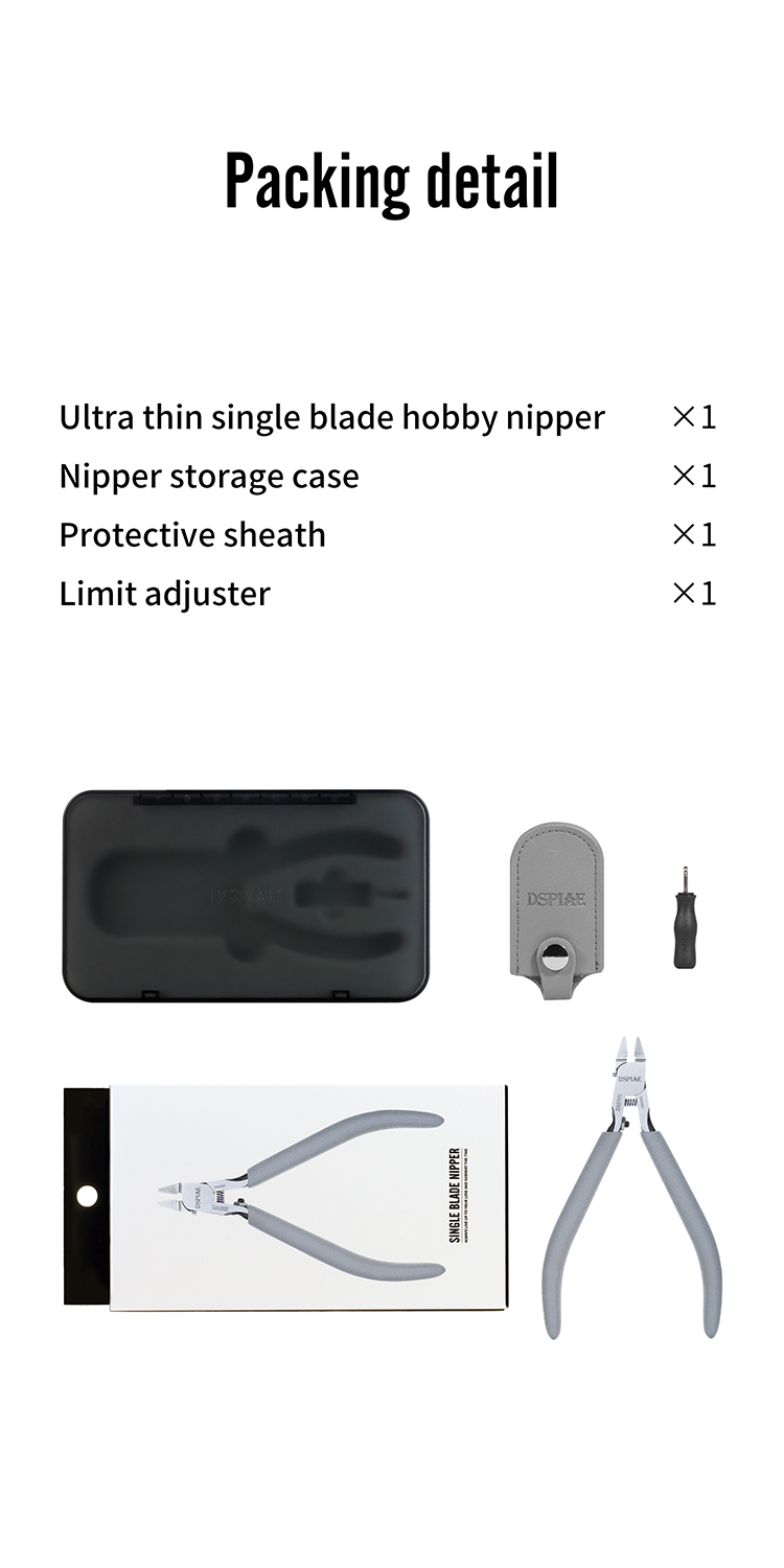Dspiae ST-C2 Ultra Thin single Blade Hobby Nipper | Shopee Philippines