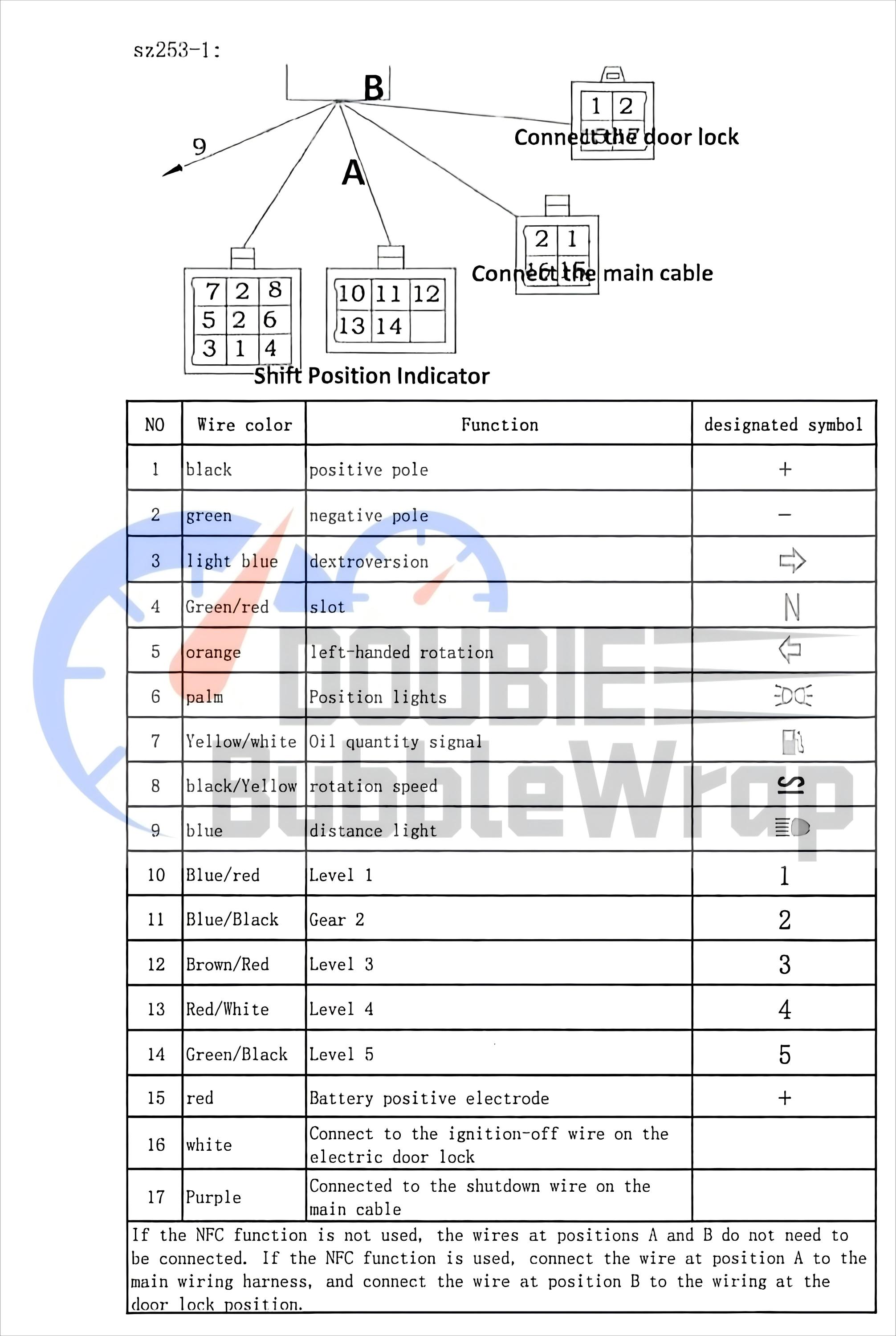For Honda TMX125 Digital Speedometer Support NFC Function CG125 TMX125 ...