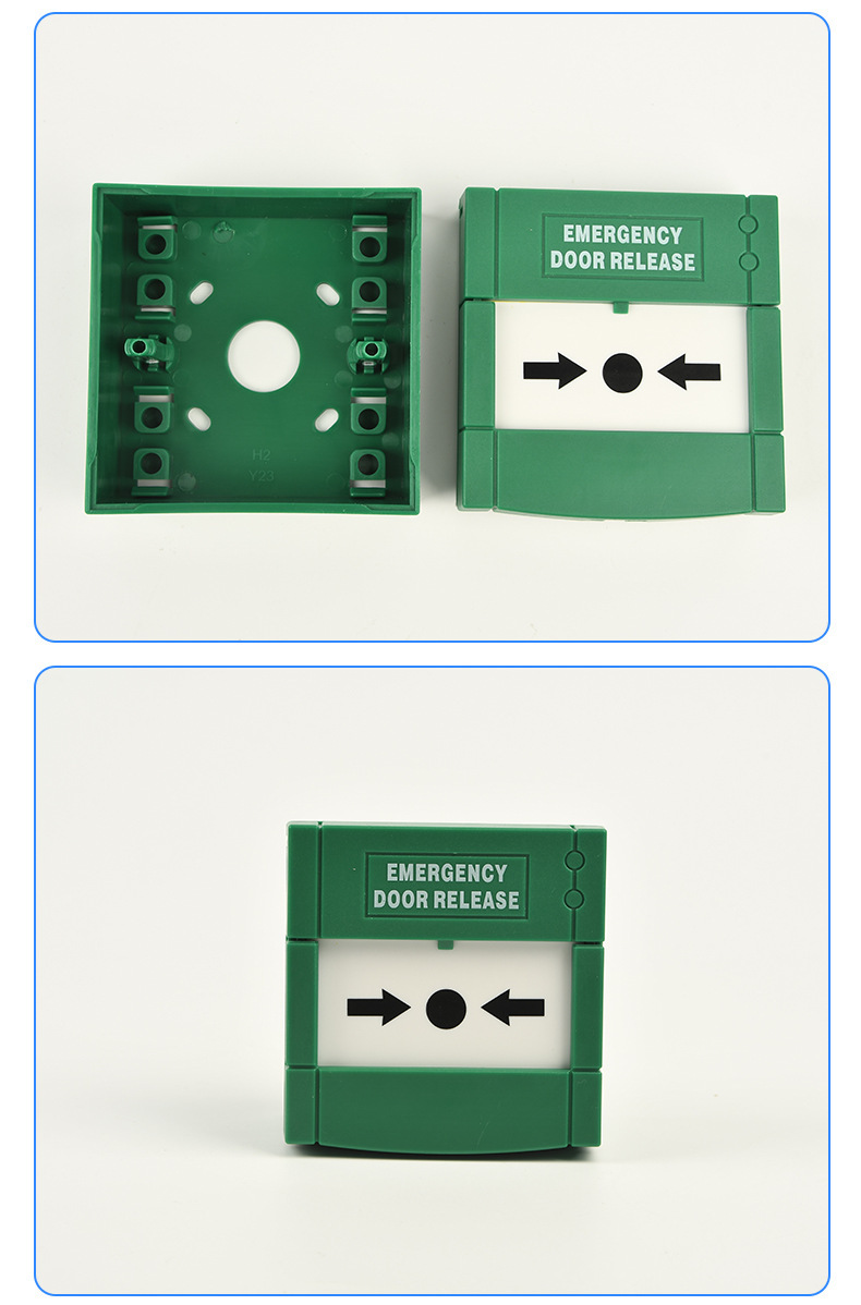 Emergency Exit Push Button, Resettable Glass Break Switch for Fire ...