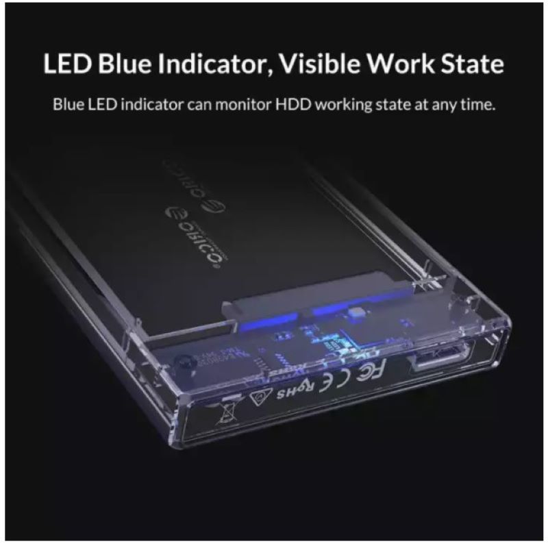 2.5 Inch USB HDD Case Sata to USB 3.0 Hard Drive Disk SATA External ...