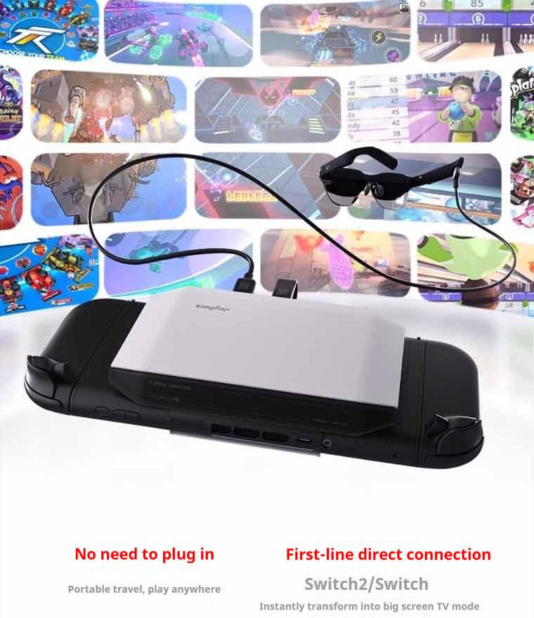 RAYNEO JoyDock is plug and play with built-in power bank, directly ...