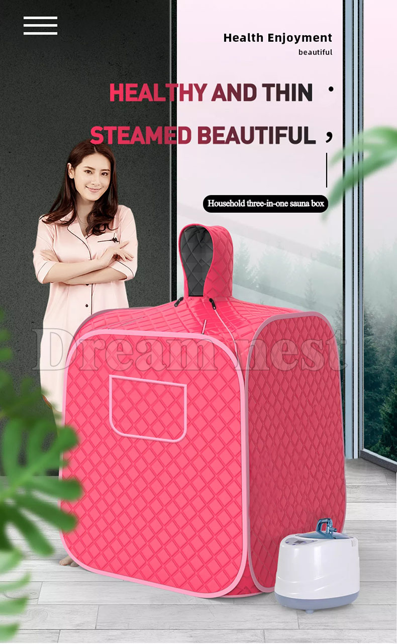 1400W Sweat box home sauna box steam machine fumigation box sauna SPA ...