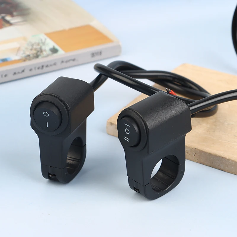 WACA waterproof switch ON-OFF spotlight [2nd gear, 3rd gear] DC12-24V motorcycle RUN LED, 1 unit ...