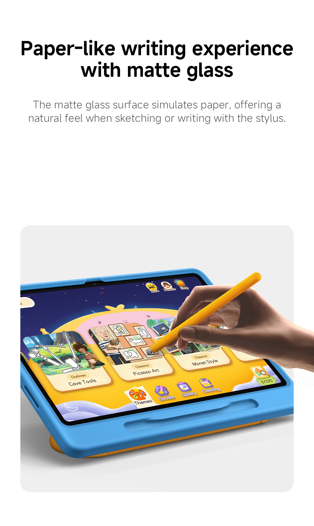 REDMI Pad 2 Play Bundle | Cover & Stylus Included, 4GB+128GB, Matte ...
