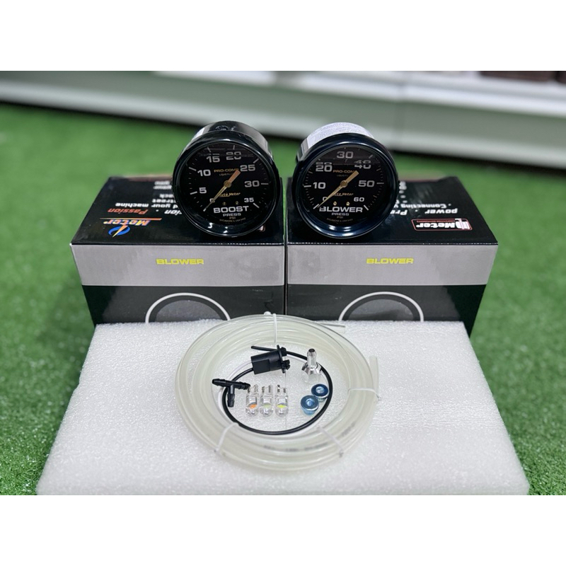Auto Meter Boost Blower Meter 35PSI / 60PSI – Universal 4x4 Diesel ...