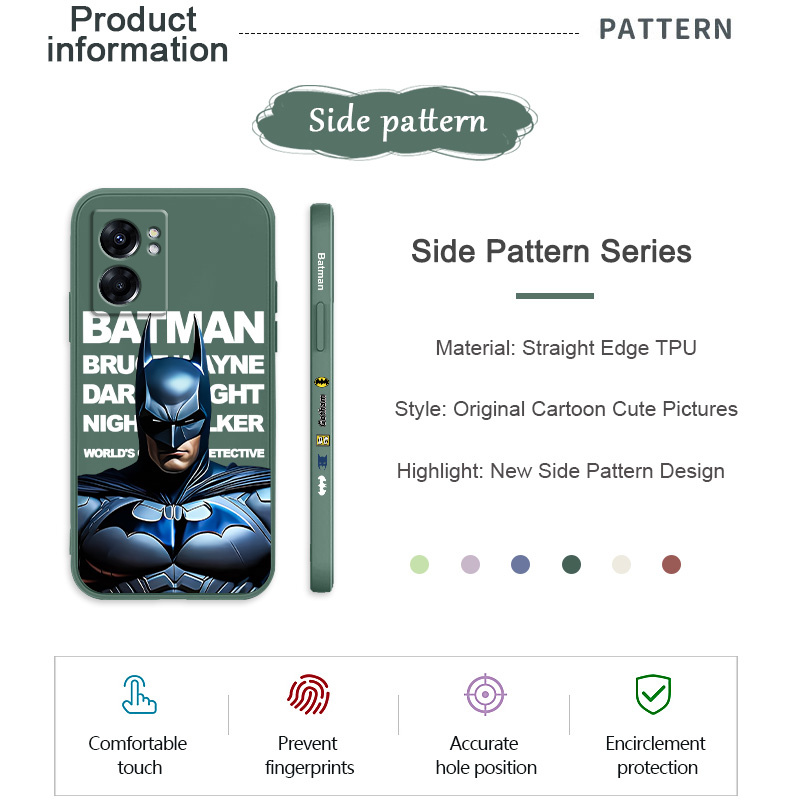 Phone Case For OPPO A57 A77 A77S A98 A78 4G 5G Dark Knight Creative ...