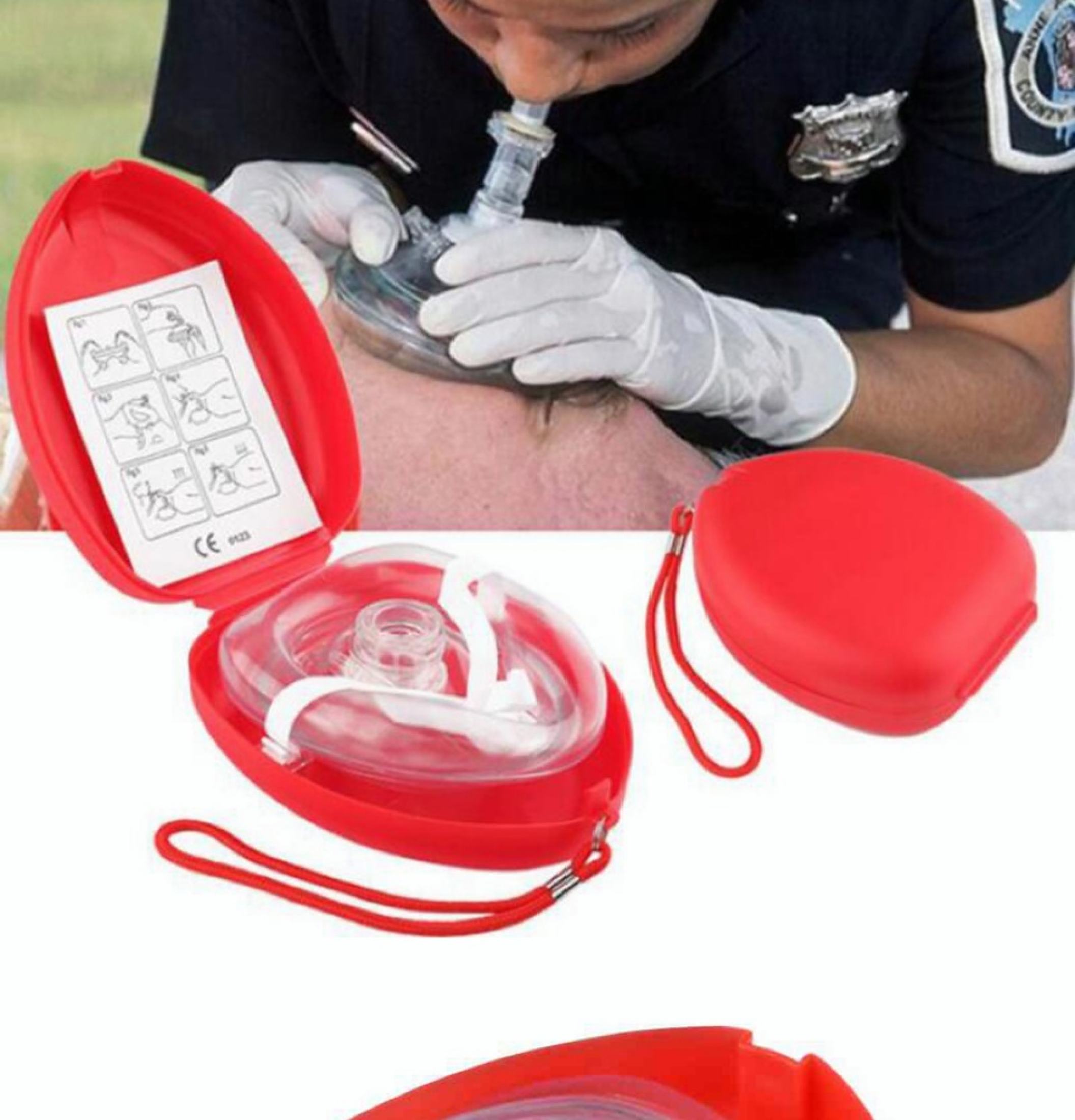 CPR Resuscitator Rescue Emergency First Aid Masks | Shopee Philippines