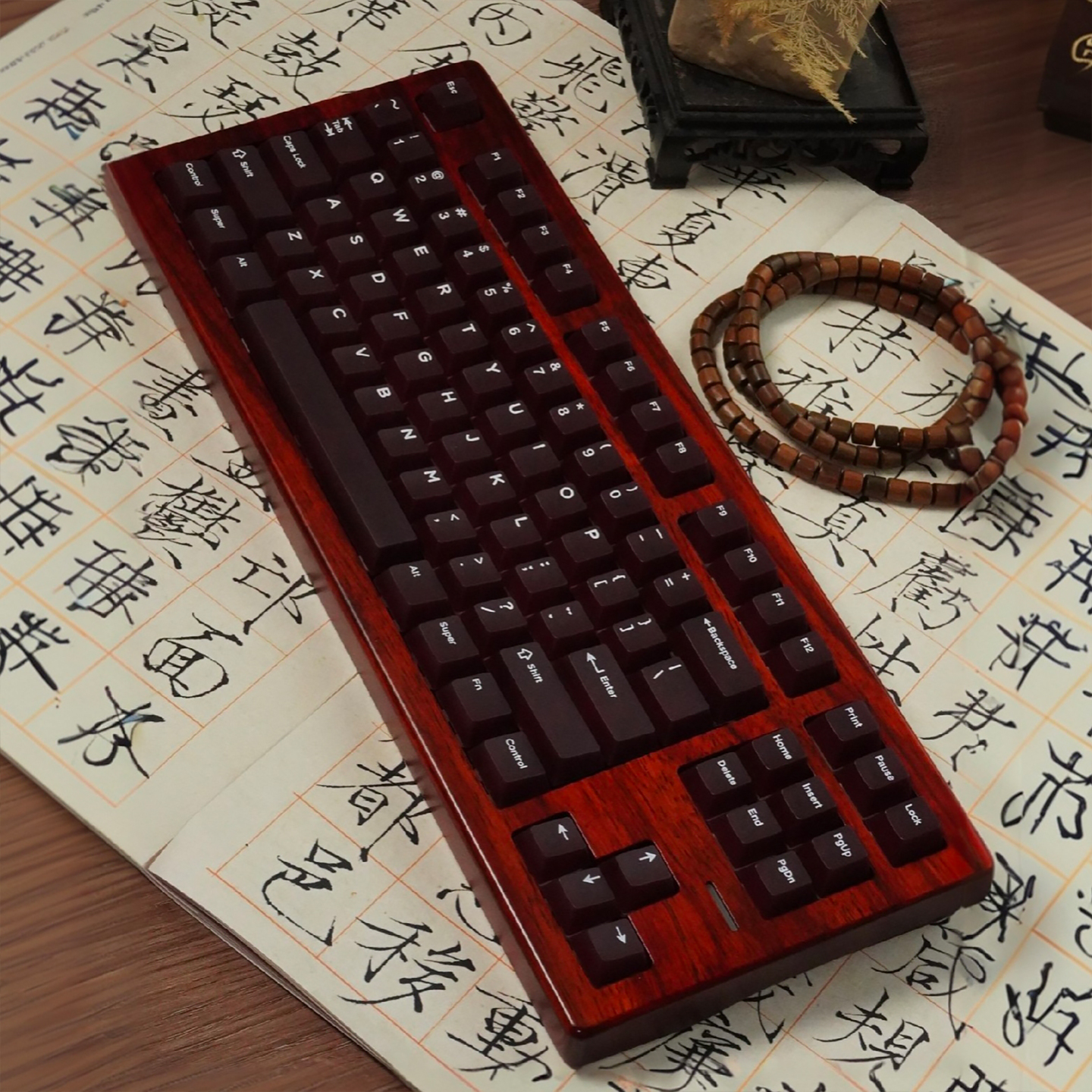 Yongqiu Multicolor Fog Transparent Keycaps with Numberpad Cherry ...