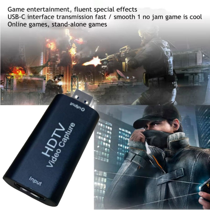 4K 1080P HDMI Game & Camera USB Video Capture Card Adapter for ...