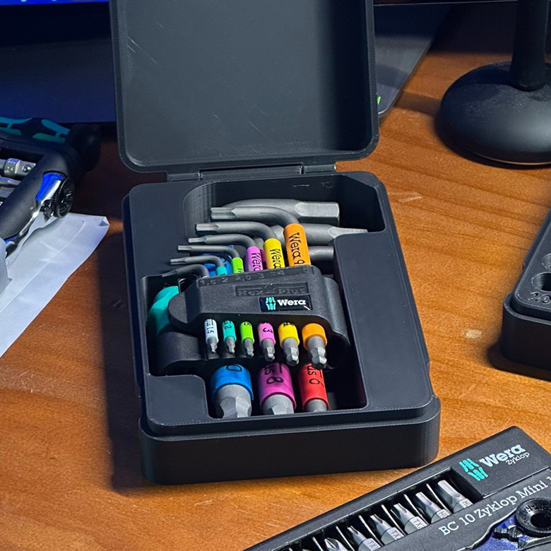 Suitable for German Wera 950 Short Allen Wrench 9-Piece Set Tool Box ...
