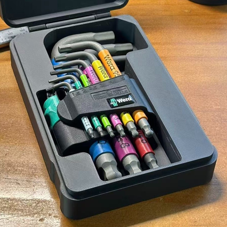 Suitable for German Wera 950 Short Allen Wrench 9-Piece Set Tool Box ...